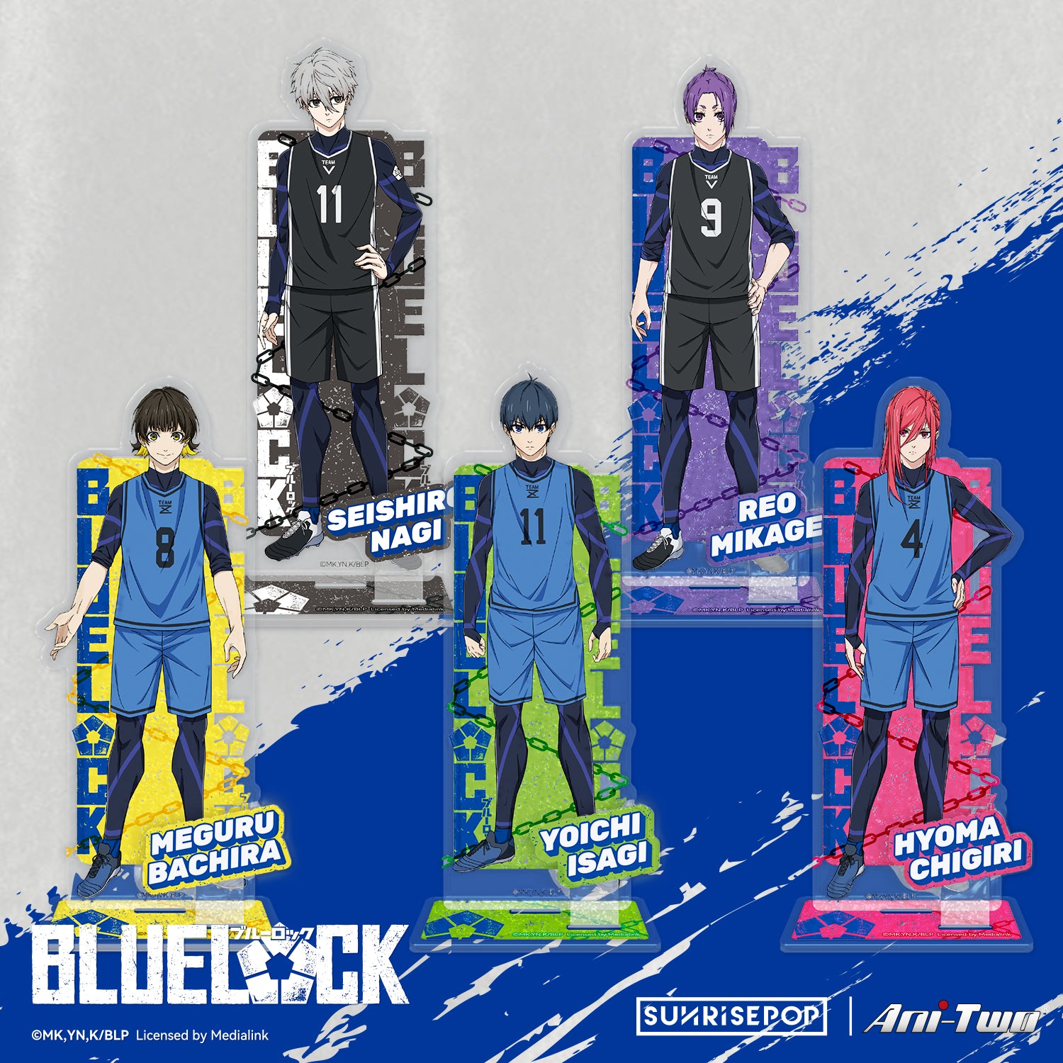 Blue Lock - Acrylic Standee – SUNRISEPOP
