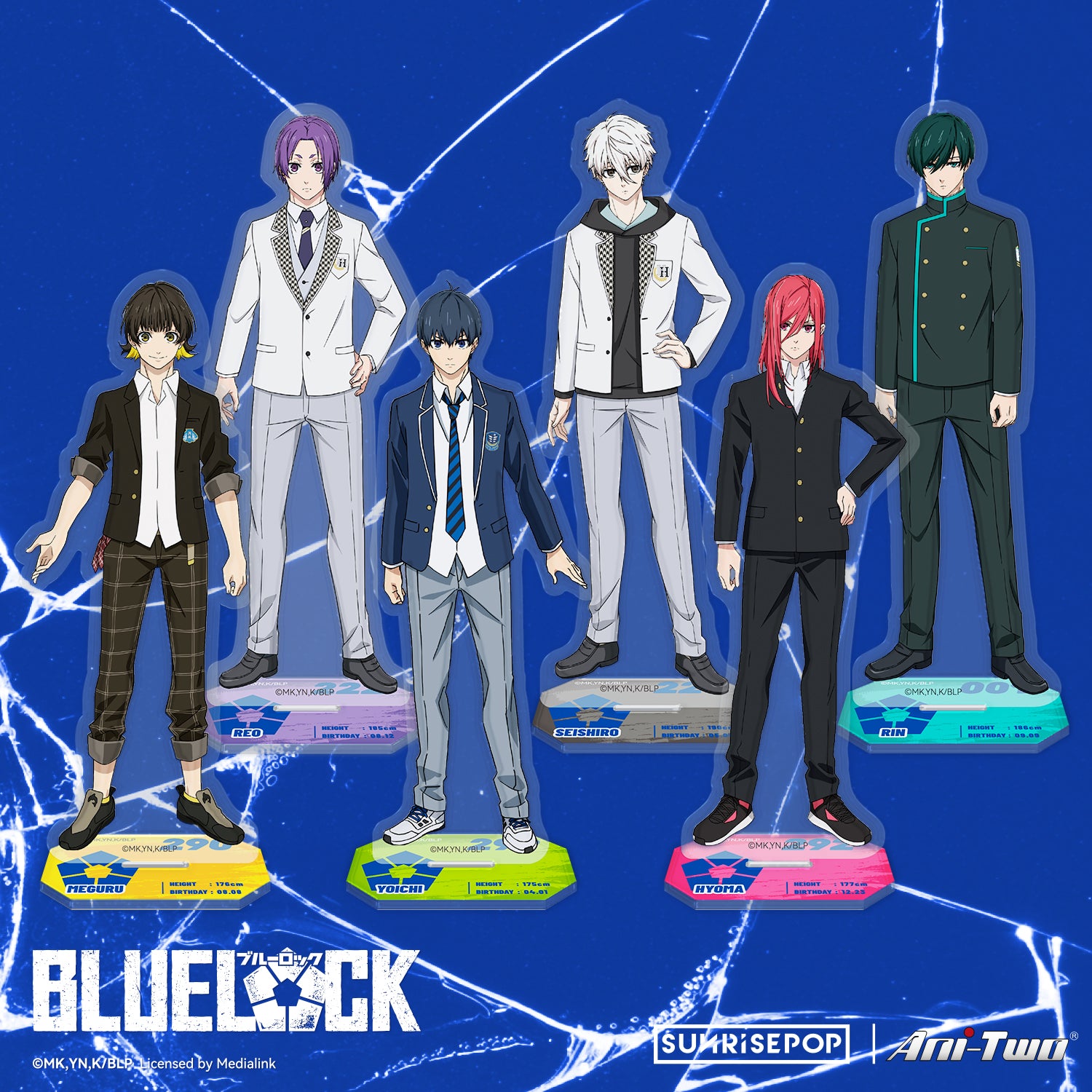 Blue Lock - Acrylic Standee 02 – SUNRISEPOP