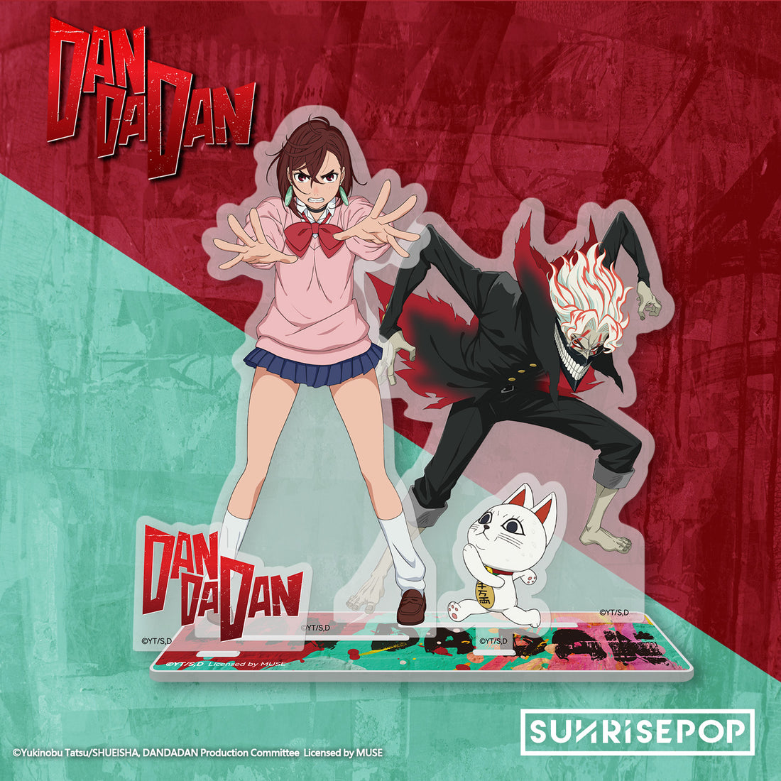 DAN DA DAN - Acrylic Standee 02 - 3 Characters – SUNRISEPOP
