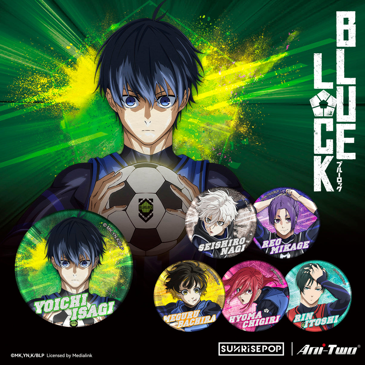 Blue Lock - Badge – SUNRISEPOP